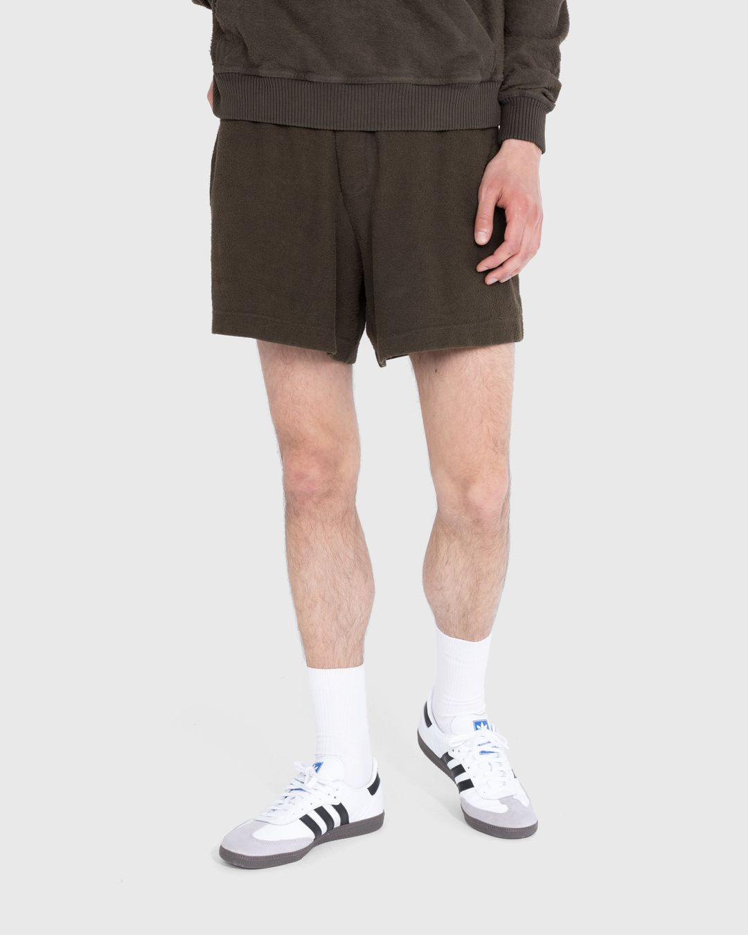 RANRA – Flogo Shorts Chocolate | Highsnobiety Shop