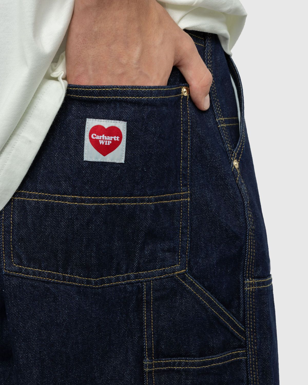 Carhartt WIP – Nash Double Knee Pant Blue | Highsnobiety Shop