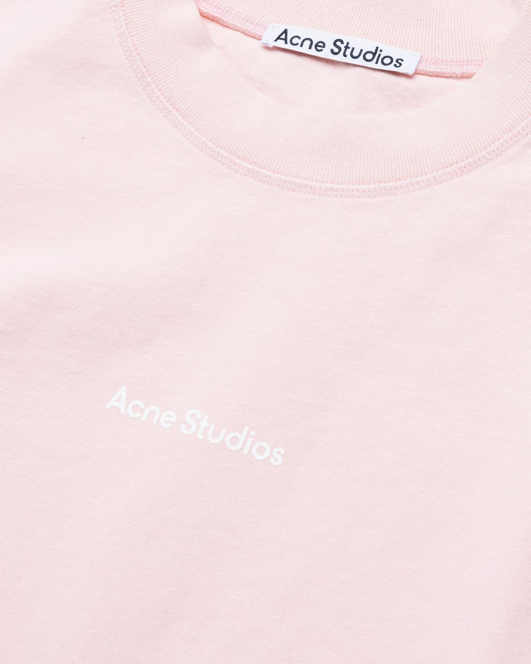 Acne Studios – Logo T-Shirt Pale Pink | Highsnobiety Shop