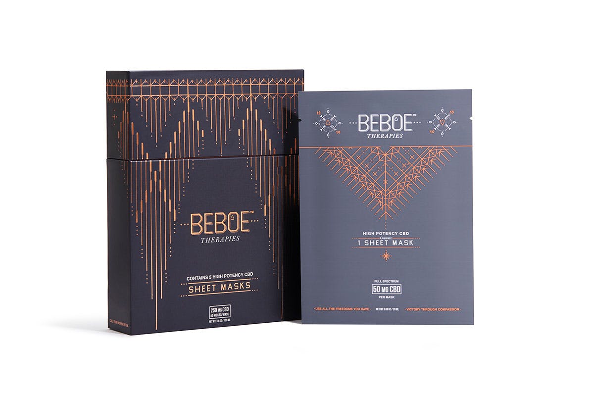 Beboe Wants You to Chill With This CBD Serum & Sheet Mask