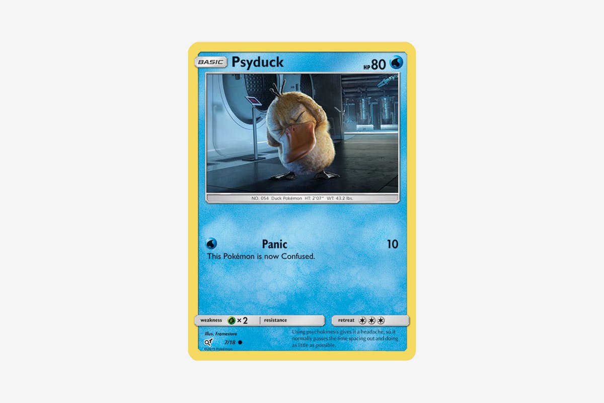 Pokémon Releases New 'Detective Pikachu' Playing Cards