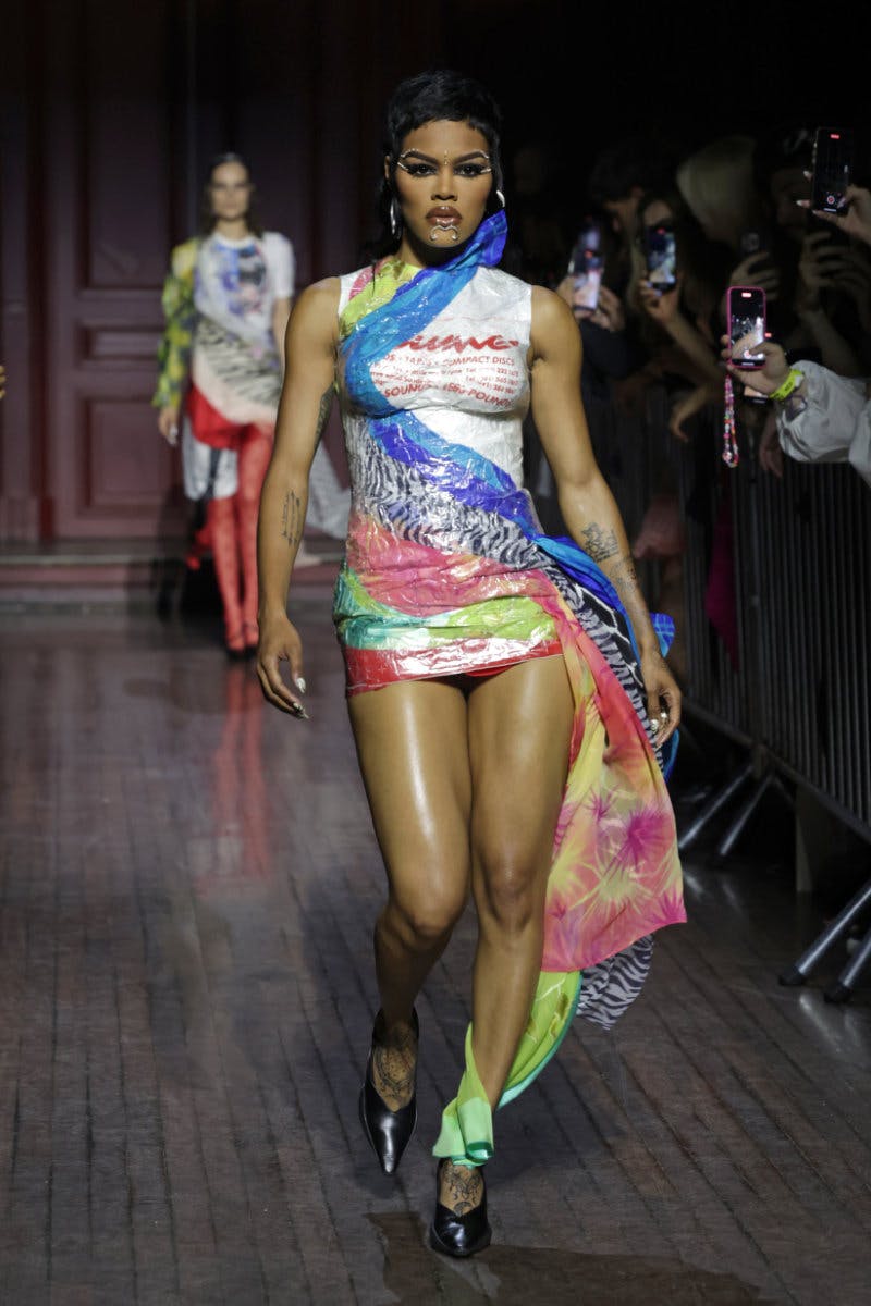 Marine Serre's SS24 Show Starred Teyana Taylor & Noah Cyrus