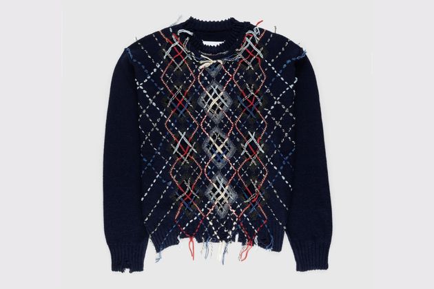 Maison Margiela's Distressed Knitwear Includes Cut-Out Holes