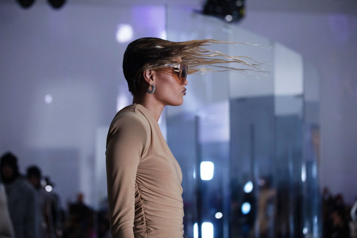 At Luar Fall/Winter 2023, Models Sported Gravity-Defying Hair