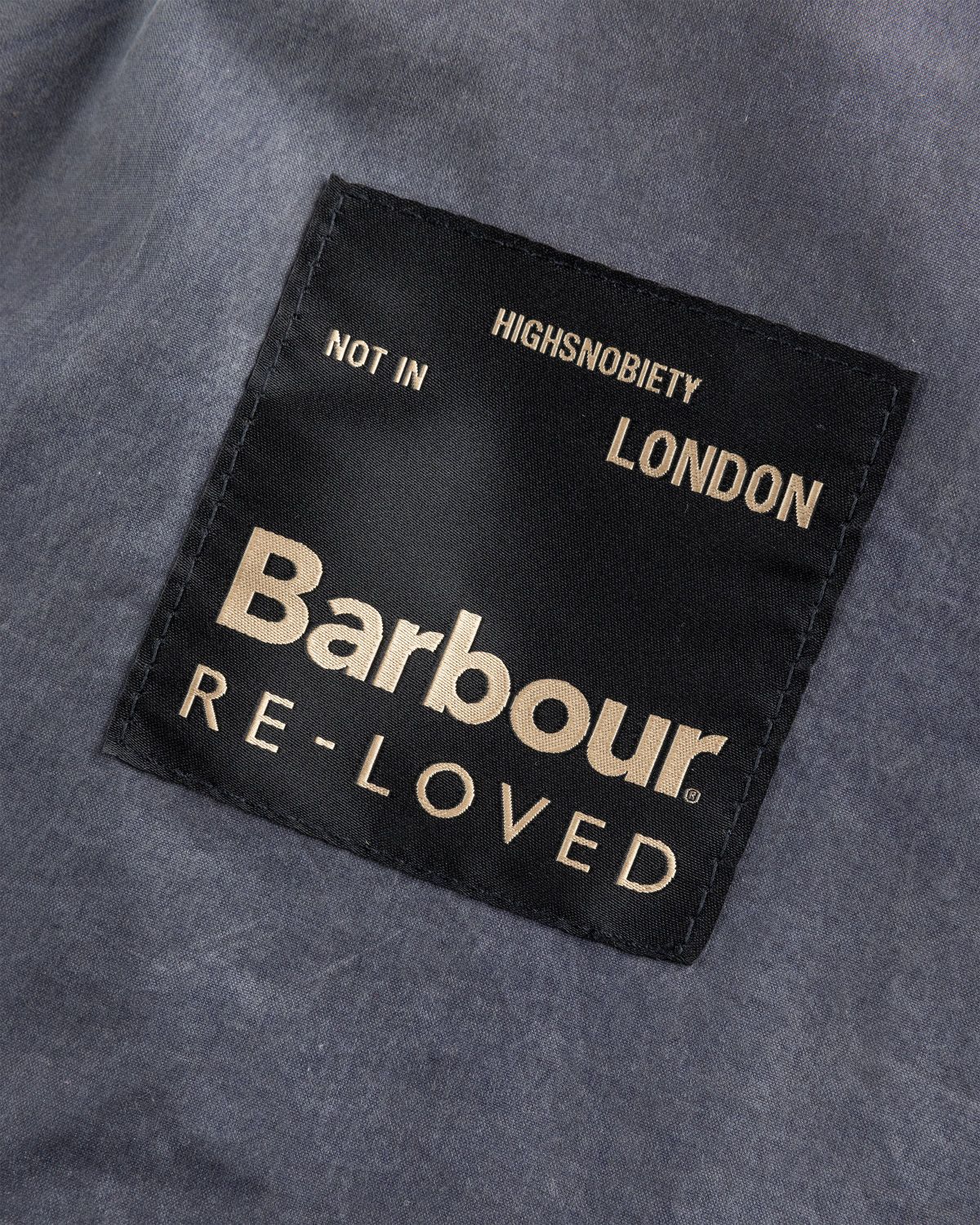 Barbour x Highsnobiety – Re-Loved Cropped Bedale Jacket 1 - 36 - Grey ...