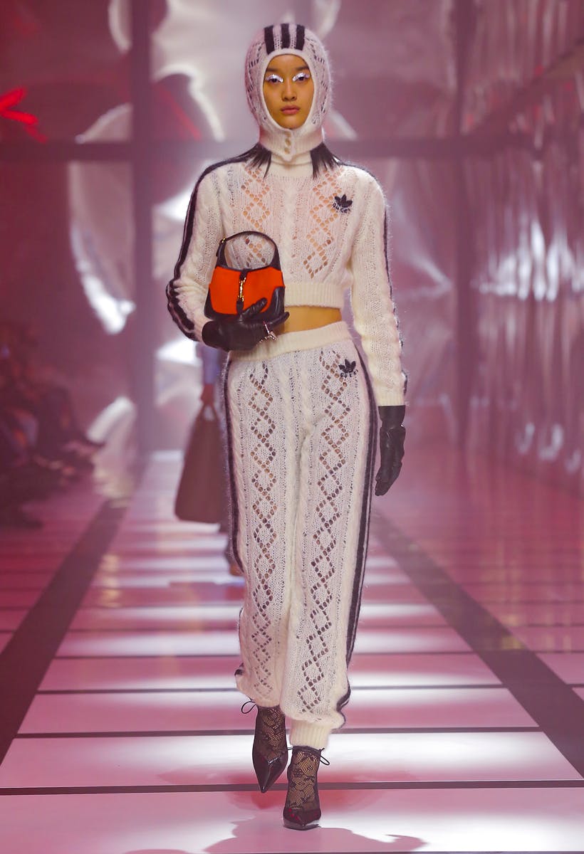 Gucci's adidas Collab Revealed in FW22 Collection Runway Show