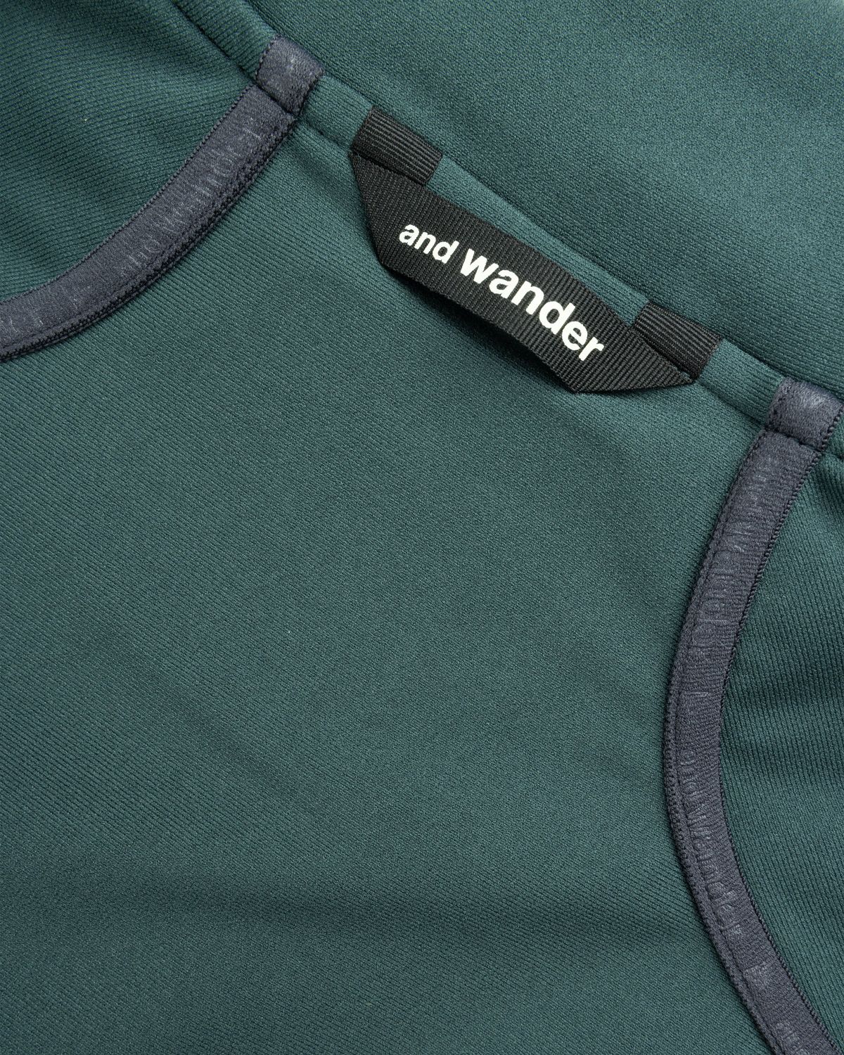 And Wander – Light Fleece Jacket Green | Highsnobiety Shop