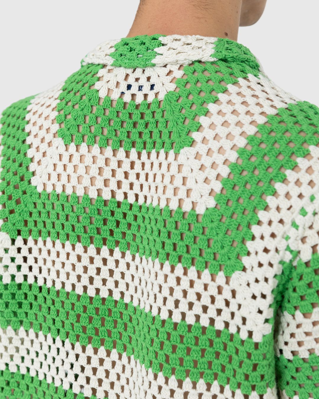 Bode – Crochet Shirt Green | Highsnobiety Shop