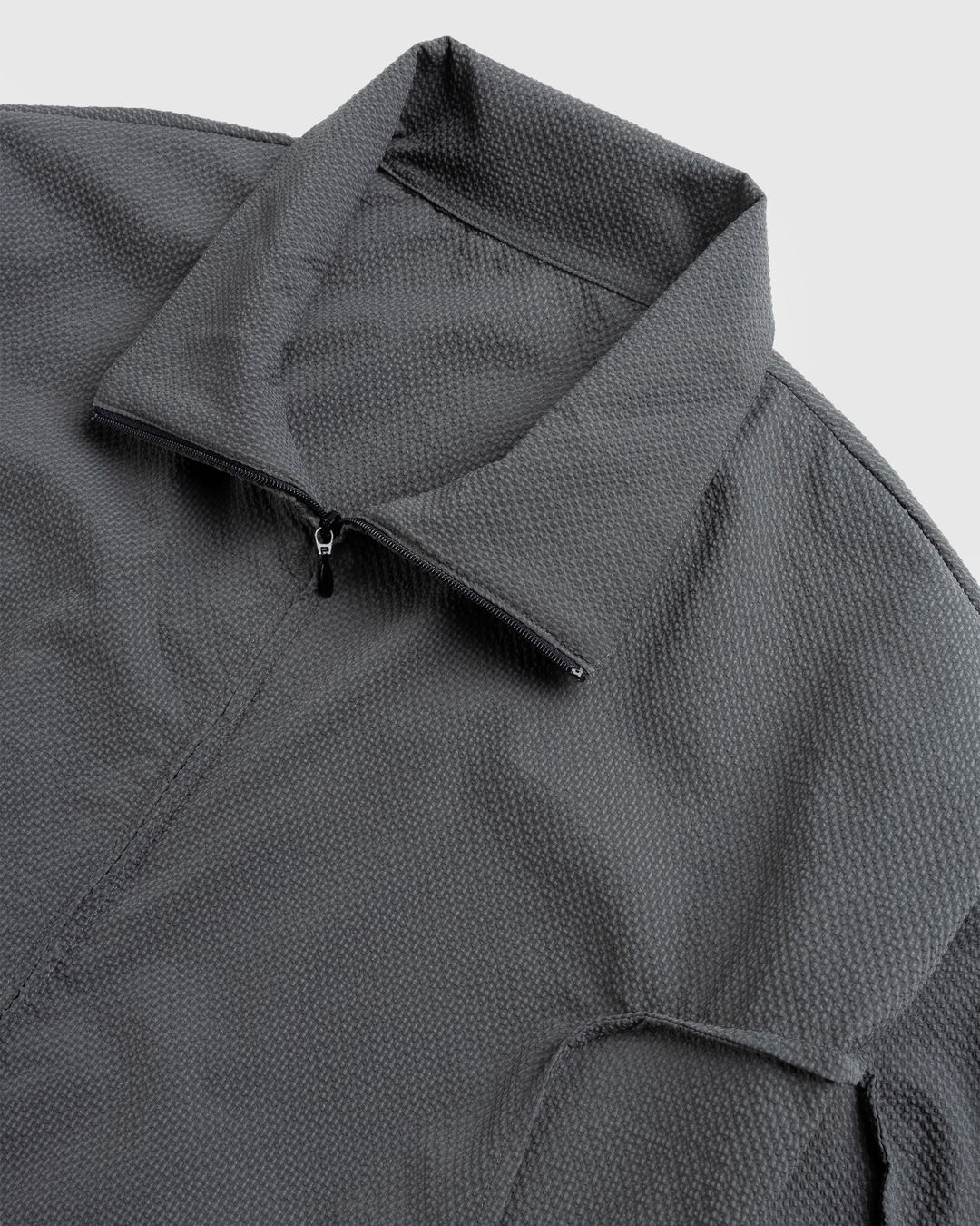 AFFXWRKS – Balance Jacket Grey Seersucker | Highsnobiety Shop