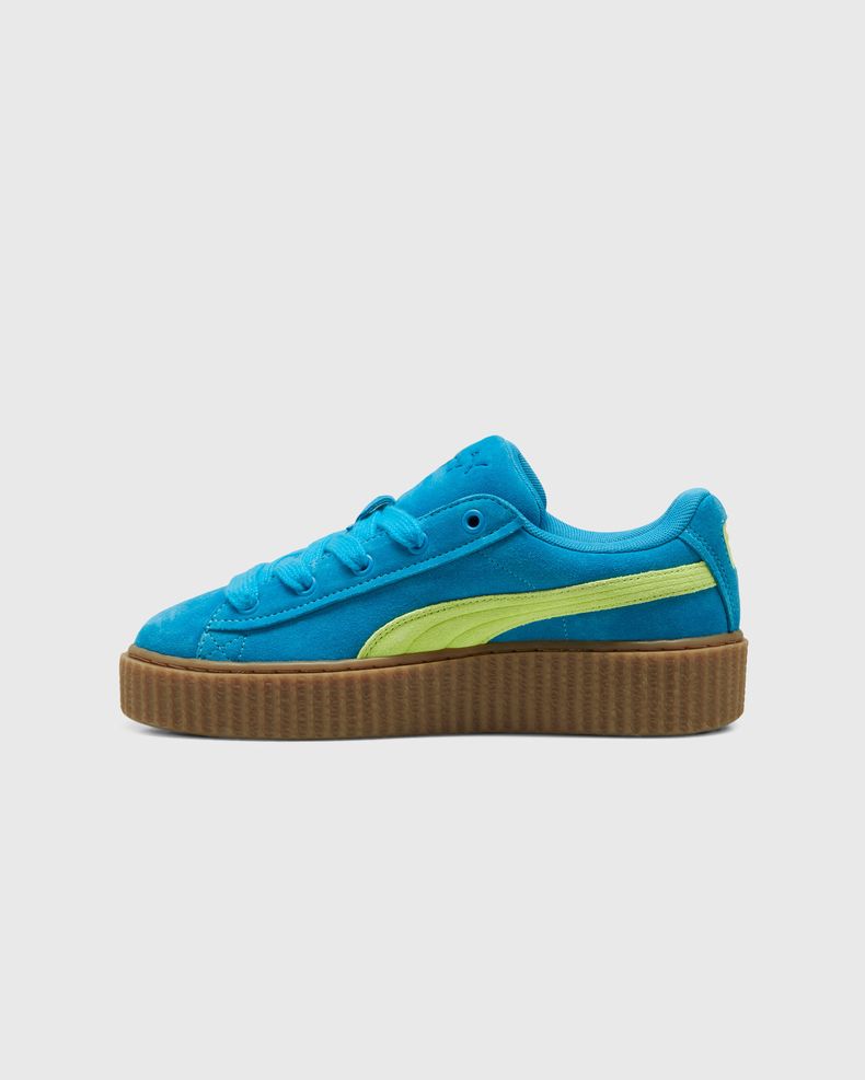 Fenty x Puma – Creeper Phatty Speed Blue/Lime | Highsnobiety Shop