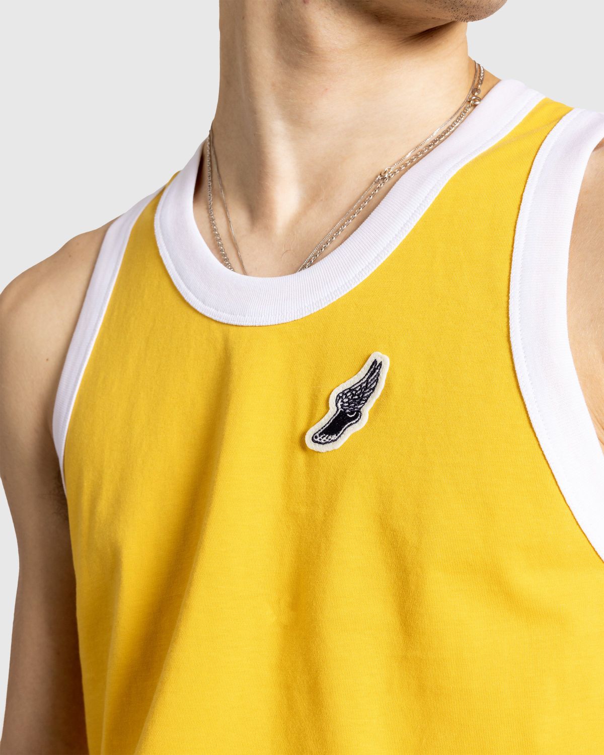 Wales Bonner – Abebe Tank Top Turmeric | Highsnobiety Shop