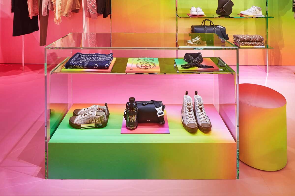 Dior SS22 Men's Collection Pop-Up at BA-TSU Art Gallery