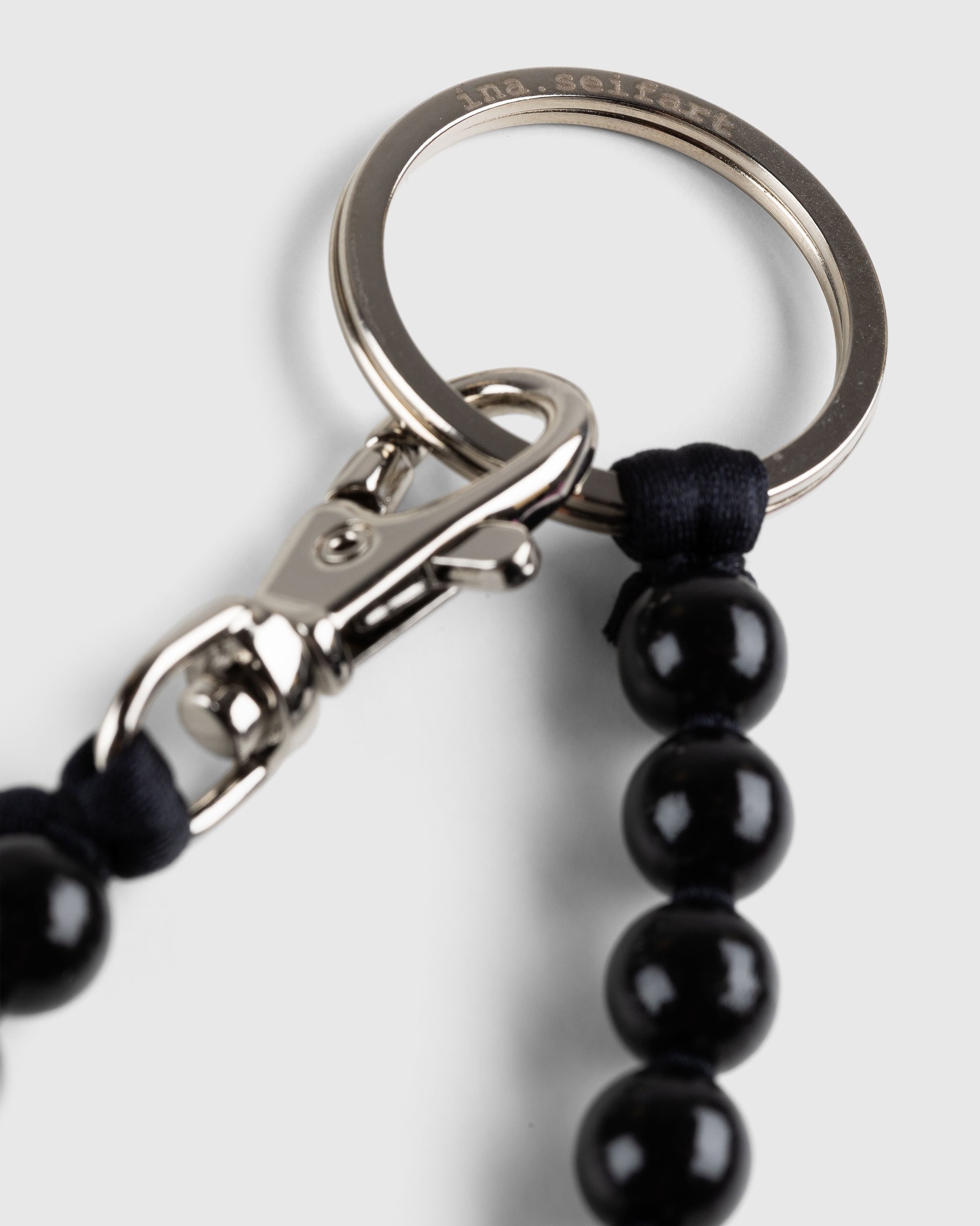 Ina Seifart – Pearl Keychain Long Black | Highsnobiety Shop