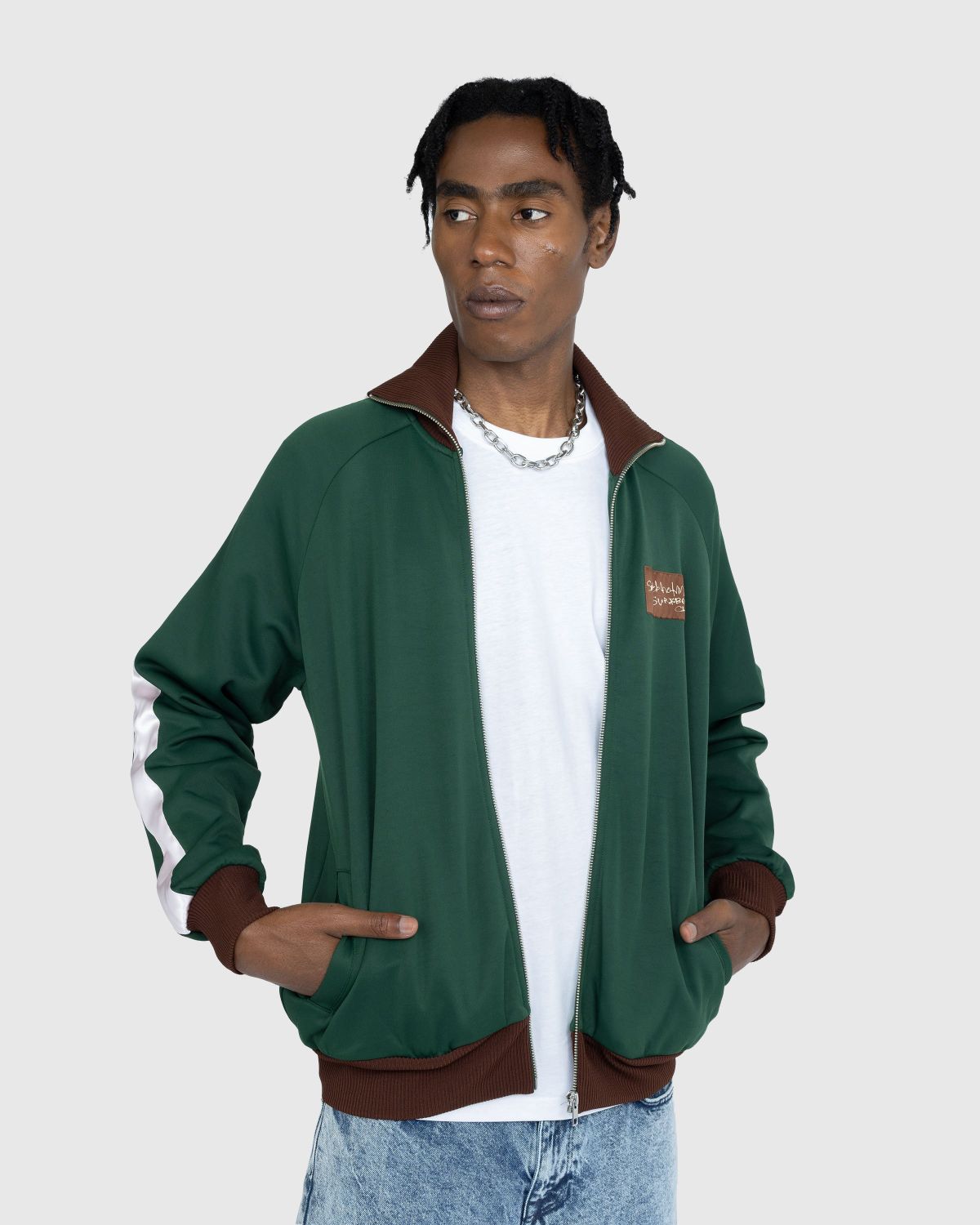 Stockholm Surfboard Club – Track Top Fall Green | Highsnobiety Shop