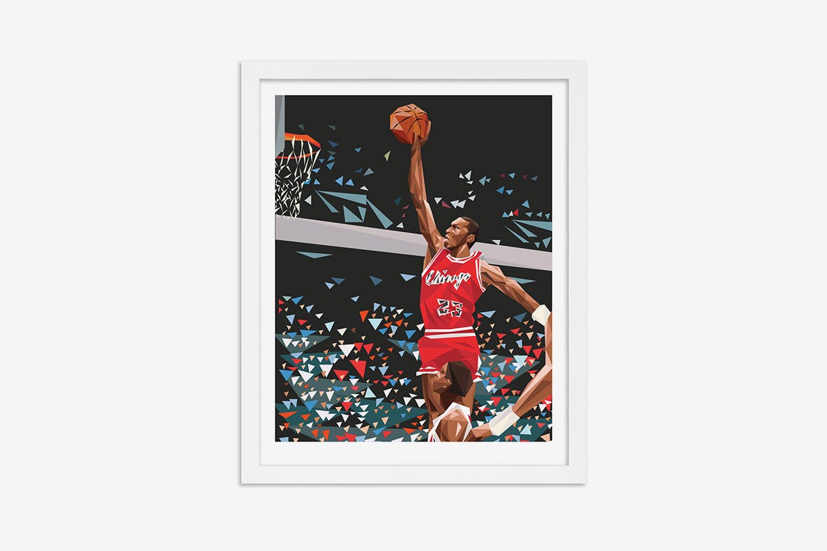 Several Original Artworks Celebrating Michael Jordan Just Dropped