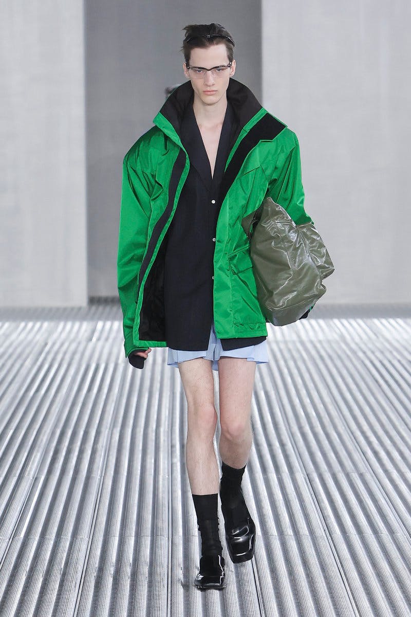 Prada SS24 Men's: Super High Shorts & Even Longer Sleeves