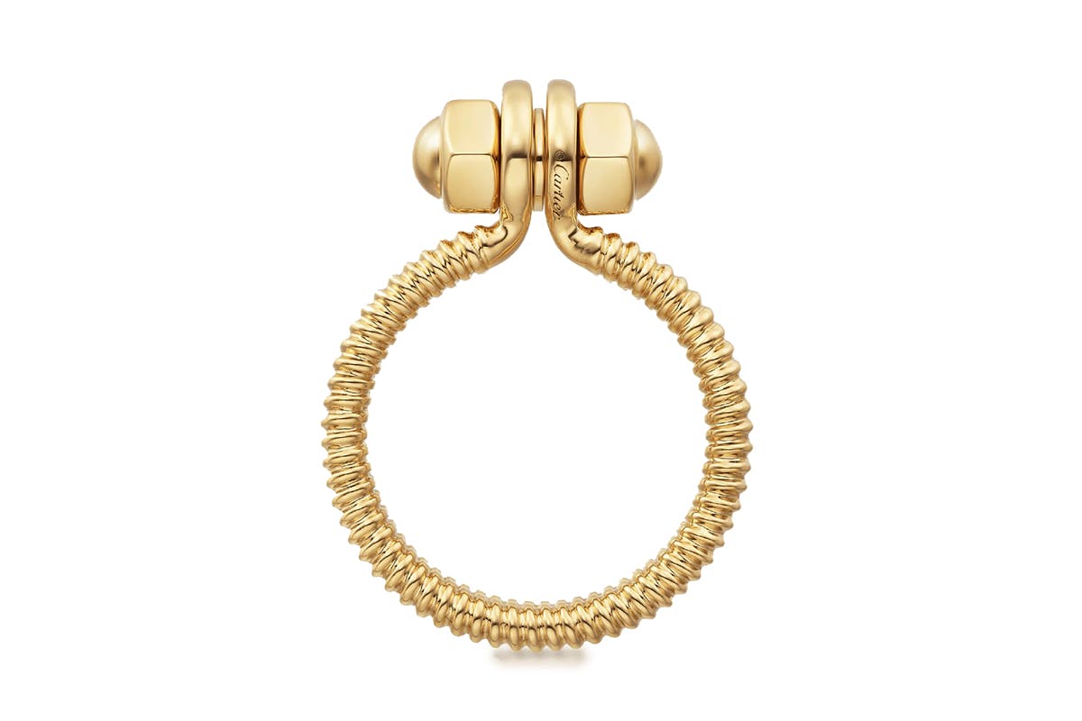 Écrou de Cartier FW21 Elevates Hardware With Gold & Diamonds