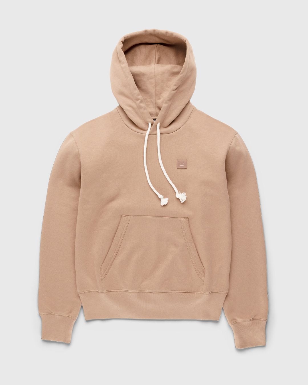 Acne Studios – Face Logo Hoodie Cardinal Brown | Highsnobiety Shop