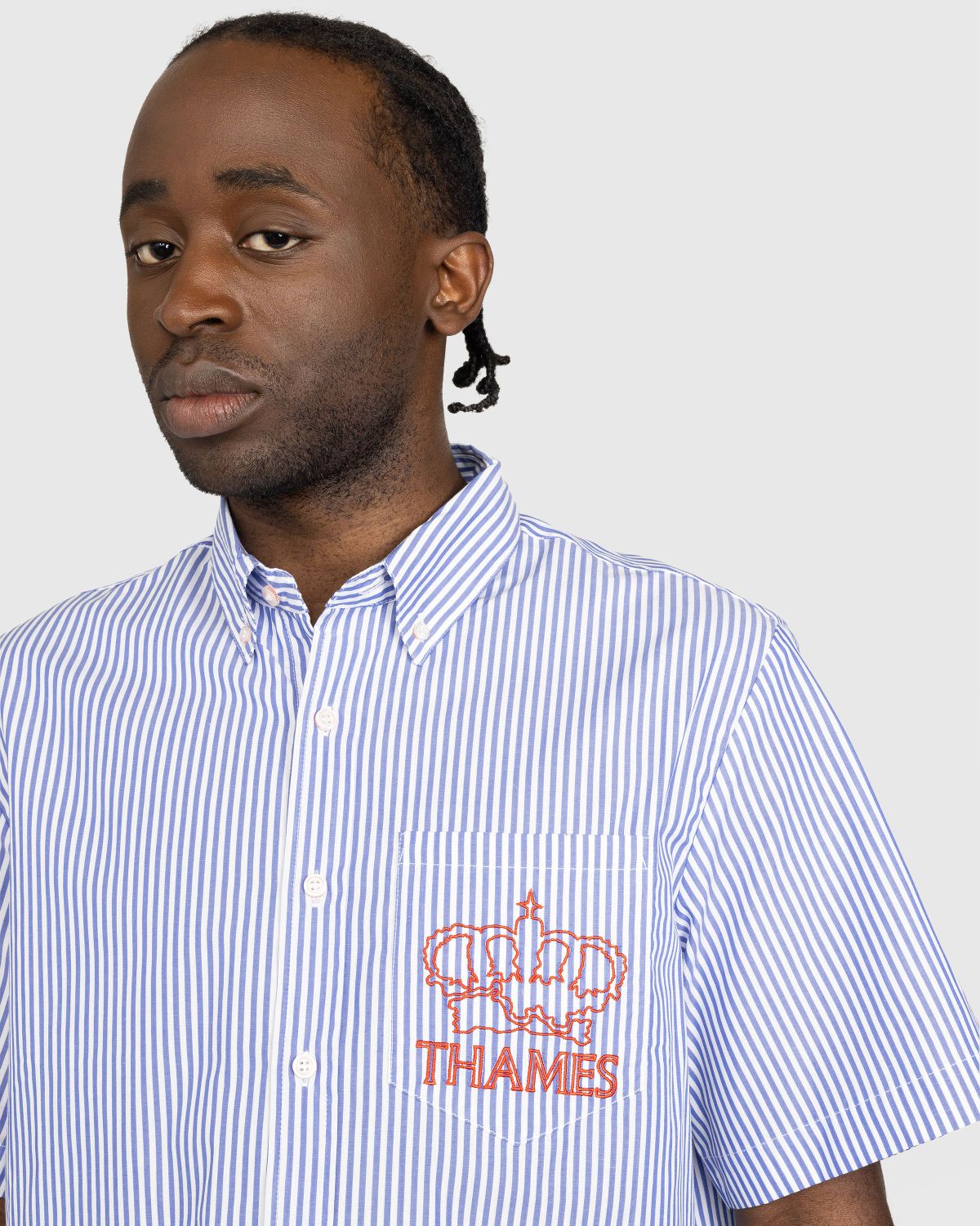 Thames – Le Poche Shirt Blue | Highsnobiety Shop