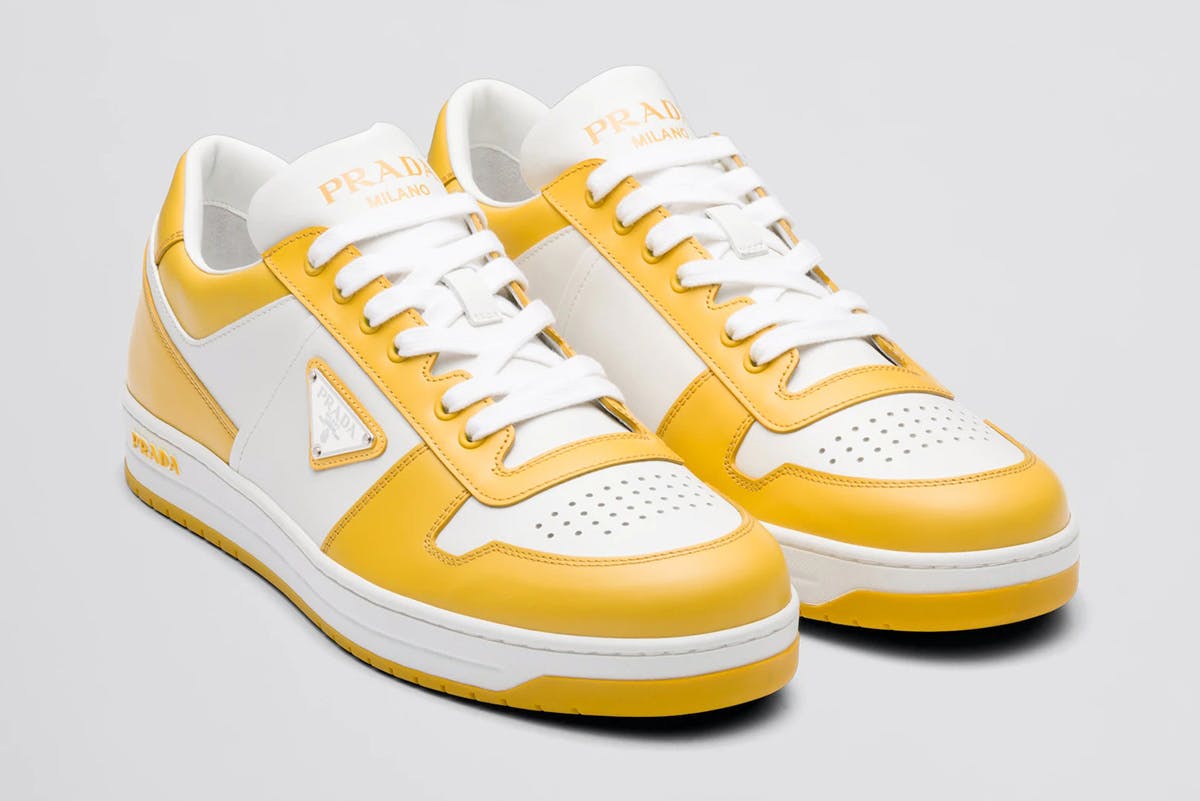 Prada's Downtown Sneakers Look Like Luxe Nike Air Force 1s