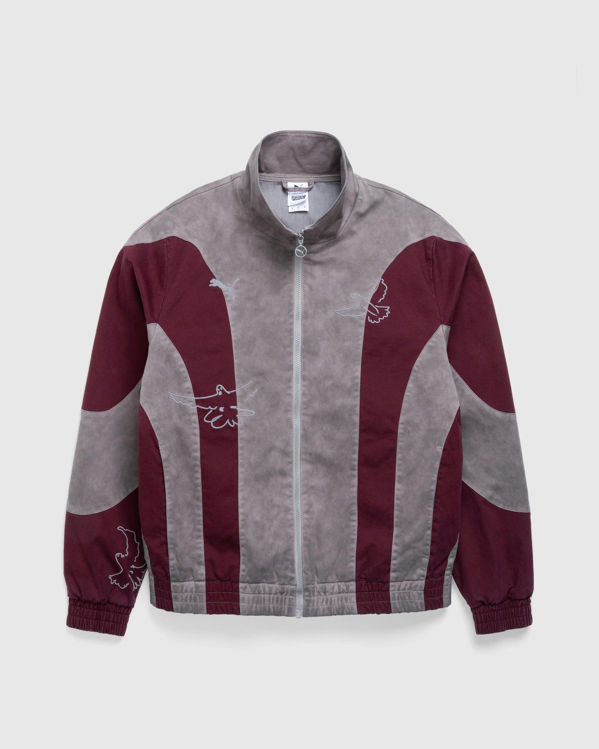 Puma x KidSuper – PUMA x KIDSUPER Track Jacket Aubergine | Highsnobiety ...