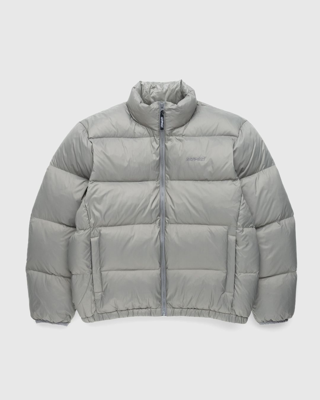 Gramicci – Down Puffer Jacket Seal Gray | Highsnobiety Shop