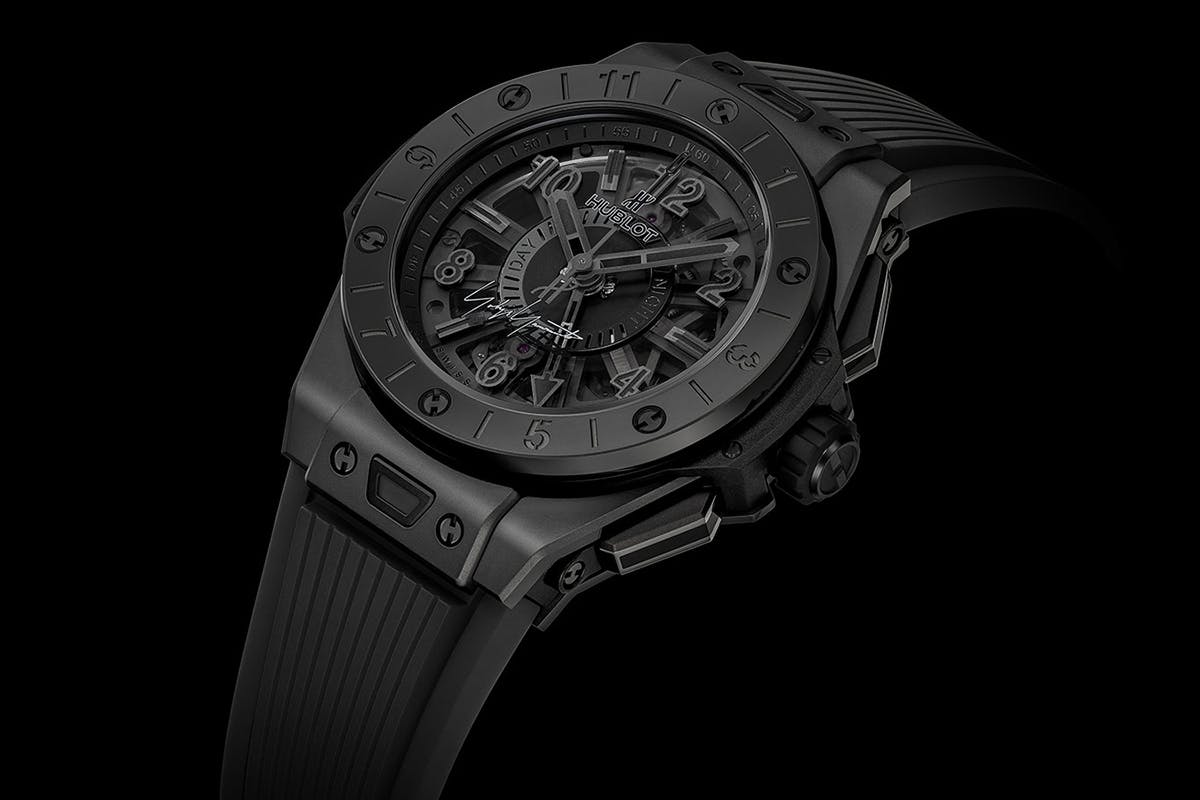 Hublot Debuts Yohji Yamamoto's All-Black Big Bang Watch