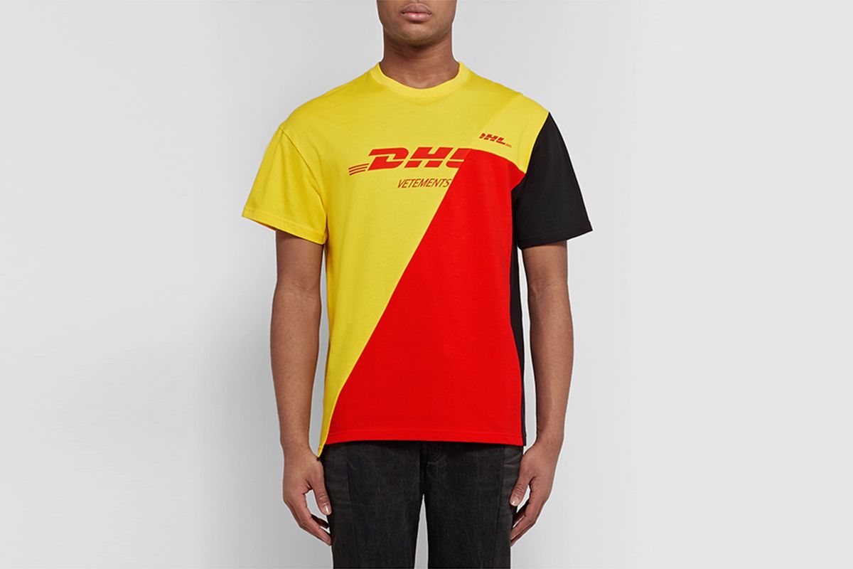 Vetements x DHL Just Popped Up on MR PORTER