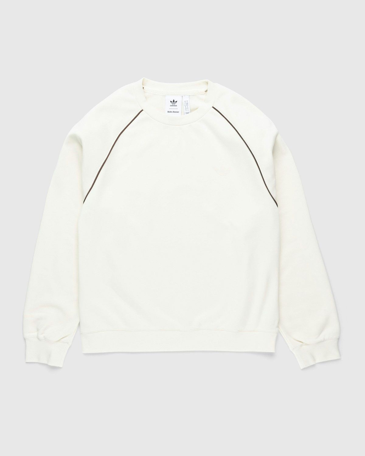 Adidas x Wales Bonner – Crewneck Sweater Wonder White | Highsnobiety Shop