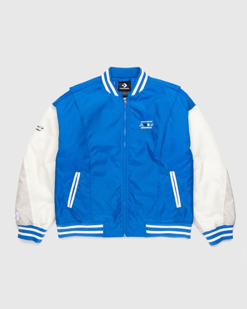 Converse x Ader Error – Shapes Varsity Jacket Cobalt Blue ...