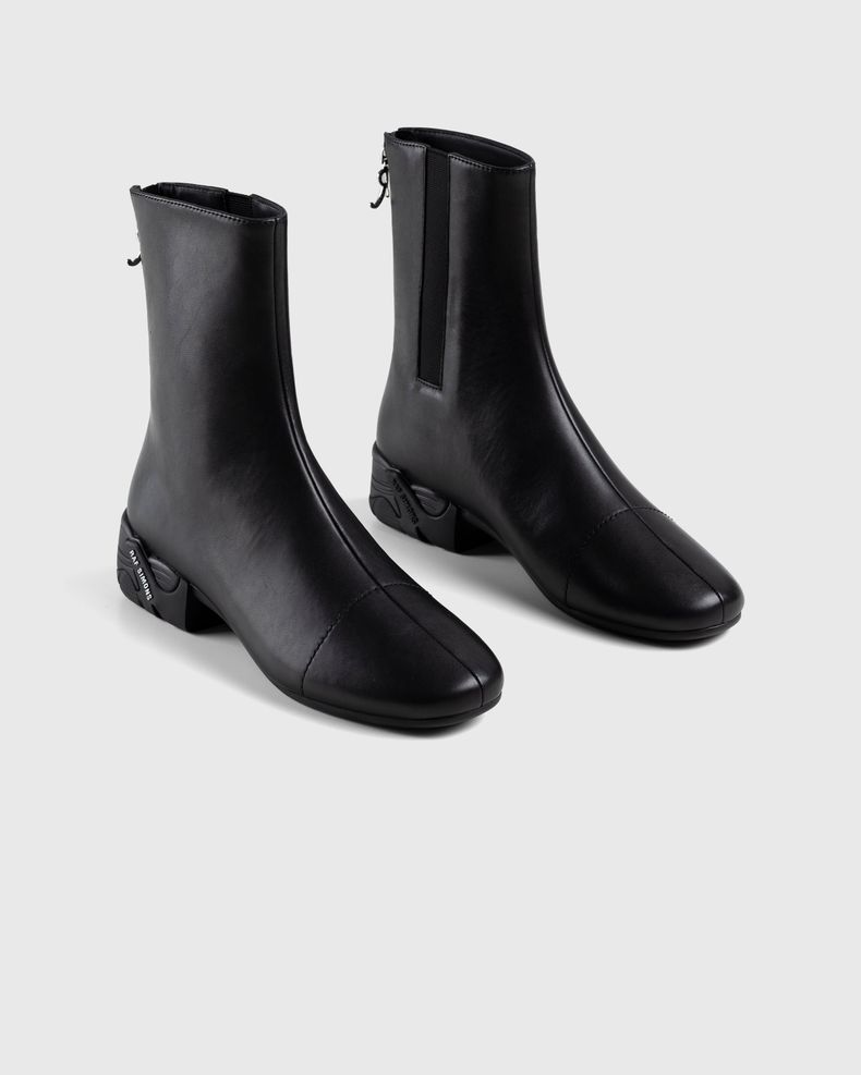 Raf Simons – Solaris High Leather Boot Black | Highsnobiety Shop