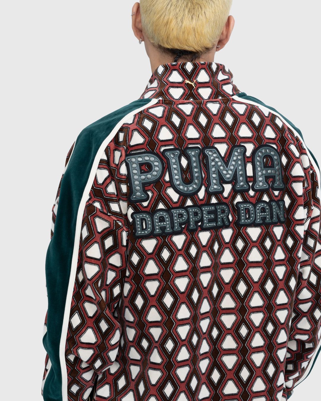 Puma x Dapper Dan – T7 Track Jacket Birch Brown | Highsnobiety Shop