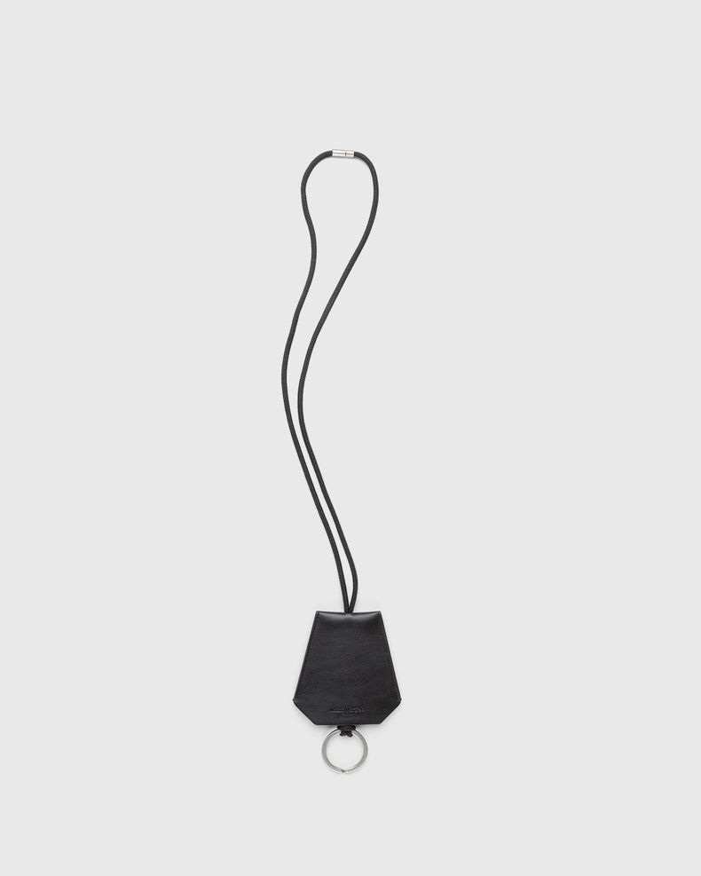 Maison Margiela – Leather Key Ring Black | Highsnobiety Shop