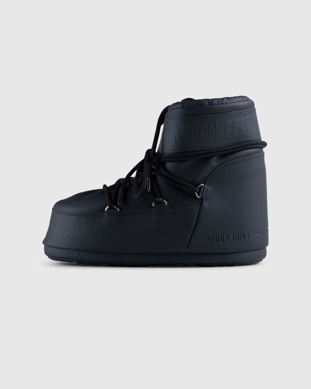 Moon Boot – Icon Low Rubber Boots Black | Highsnobiety Shop