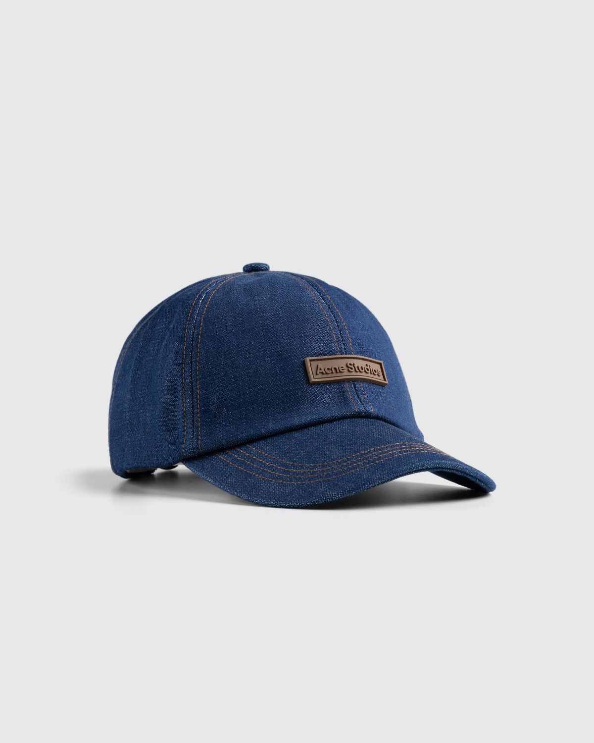 Acne Studios – Denim Baseball Cap Indigo blue | Highsnobiety Shop