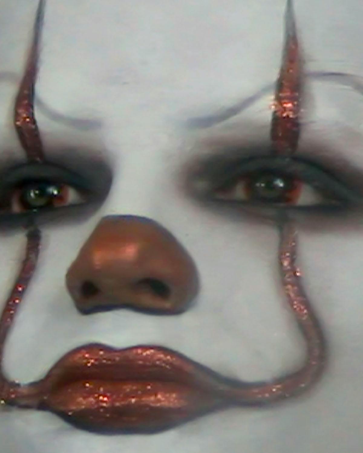 Isamaya Ffrench's Pennywise Halloween Makeup Is Scary Good