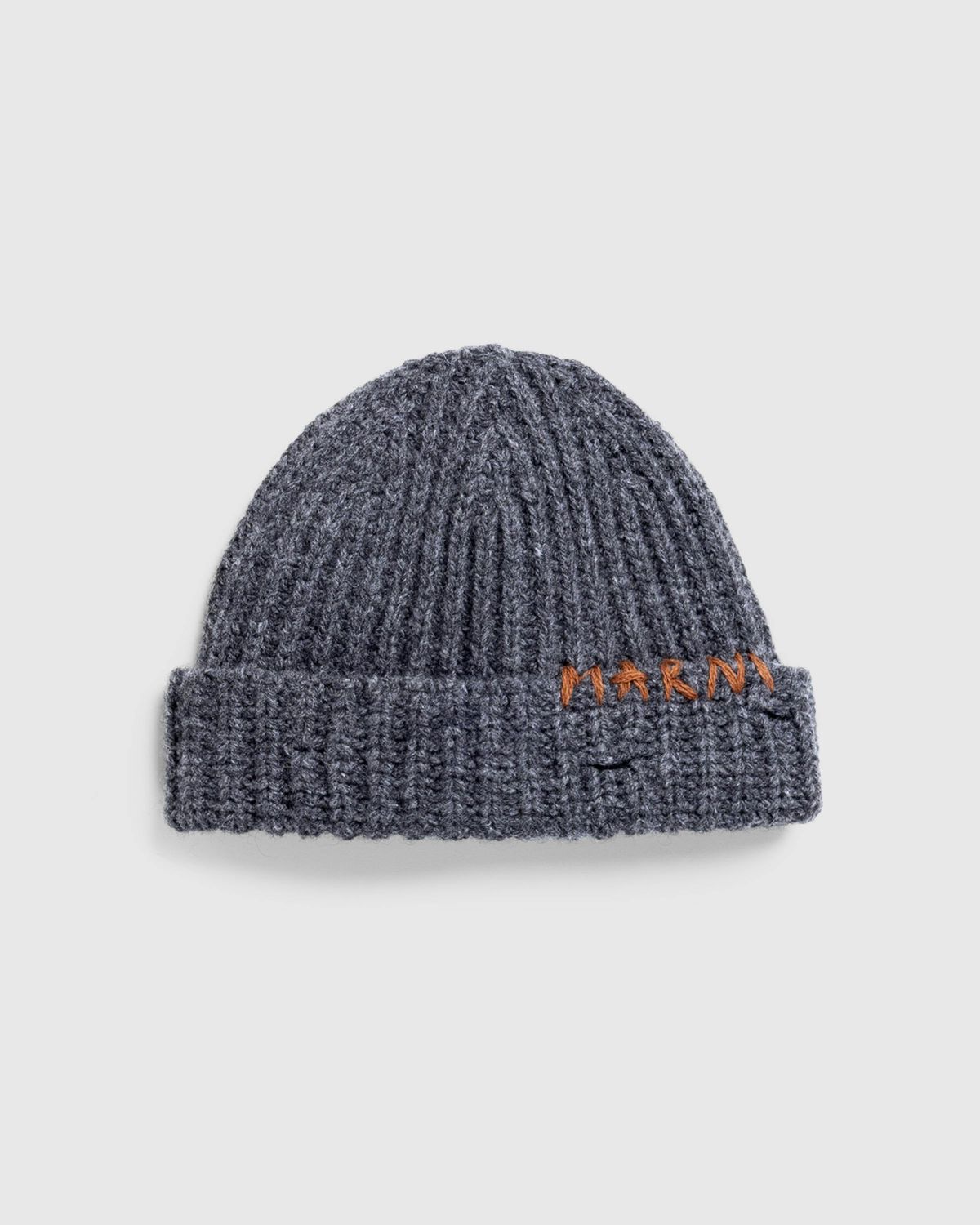 Marni – Logo Beanie Granite | Highsnobiety Shop