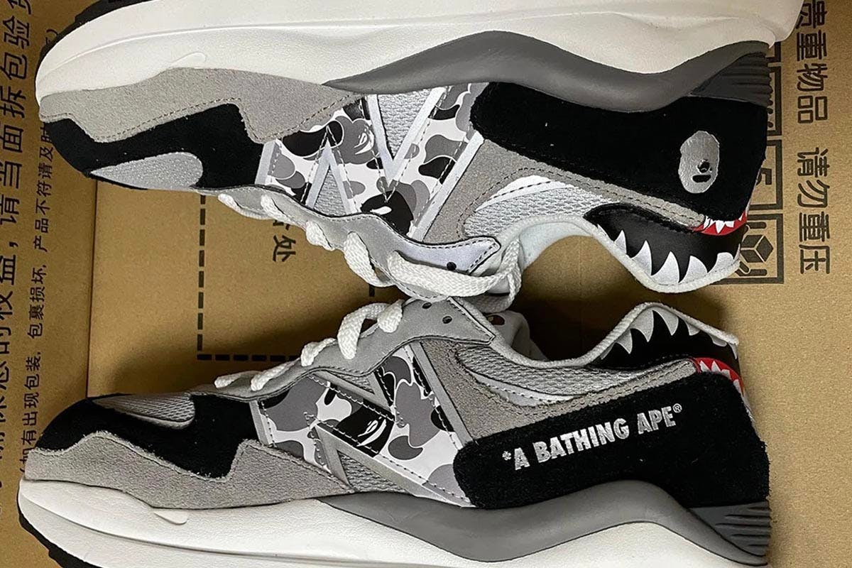 Take a First Look at BAPE's New Balance 57/40 Collaboration