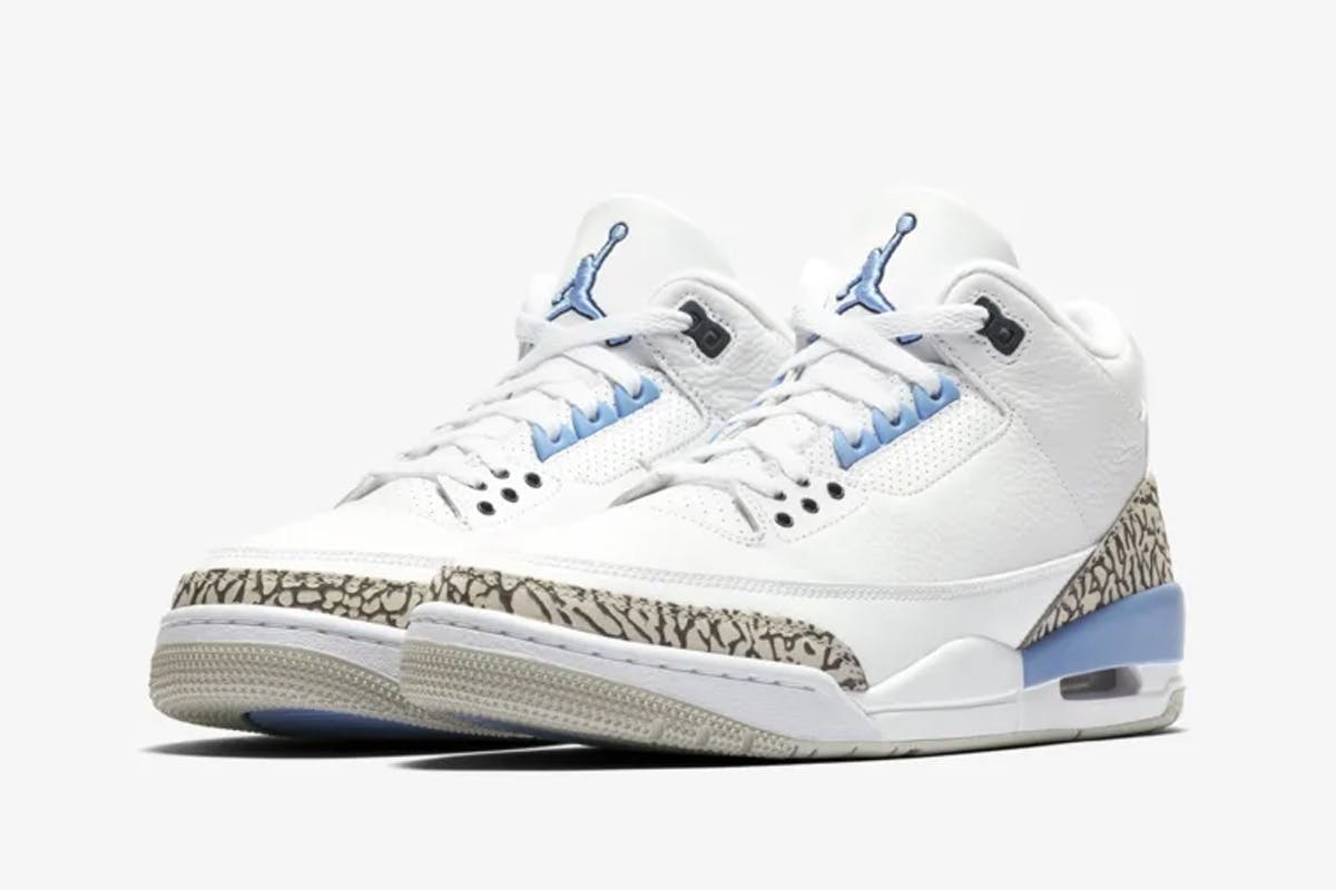 Nike Air Jordan 3 “UNC”: Official Images & Where to Buy Tomorrow