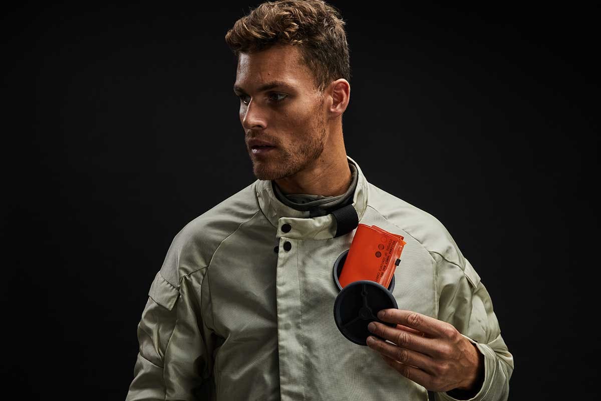 Vollebak's Mars Jacket & Pants Outdress 'Dune's Costumes