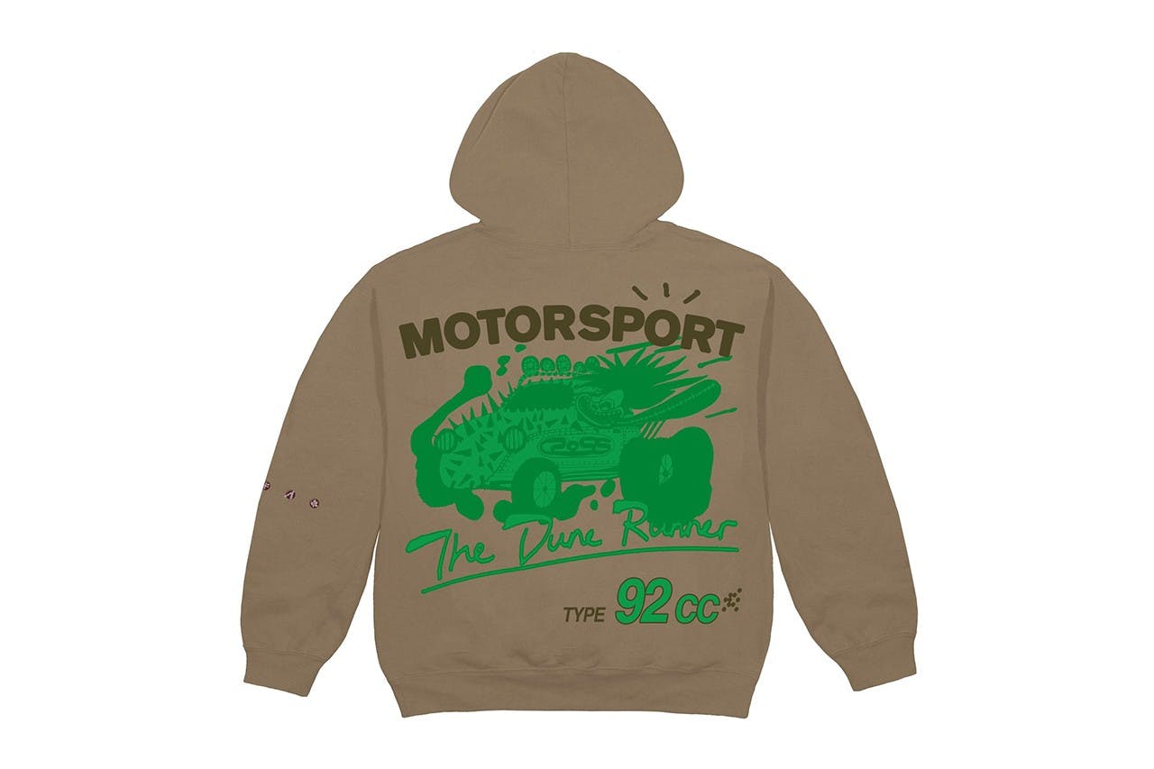 Travis Scott Drops Motorsport-Inspired 'British Khaki’ Merch