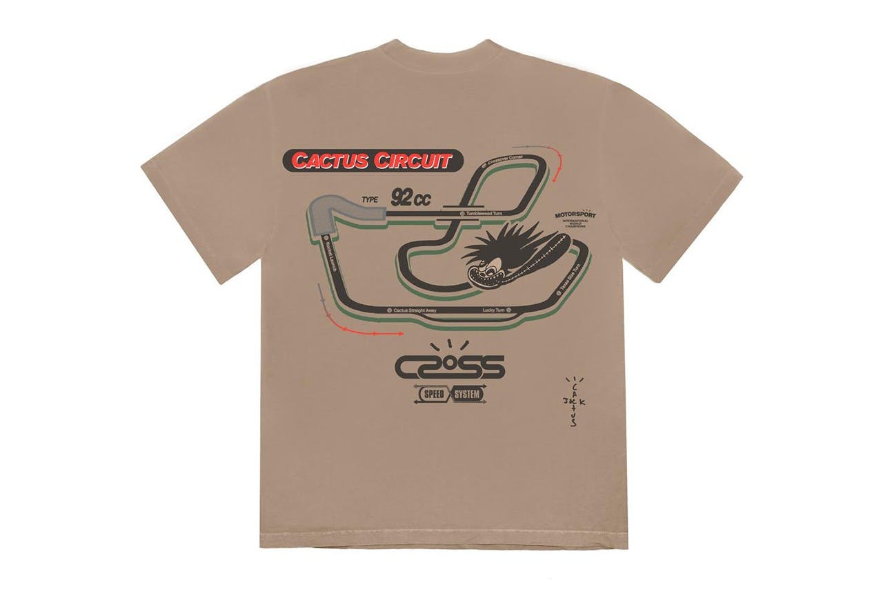 Travis Scott Drops Motorsport-Inspired 'British Khaki’ Merch