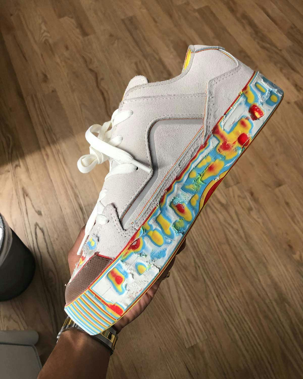 MSCHF Asked Us to Shred Jimmy Fallon's Gobstomper Shoe, So We Did