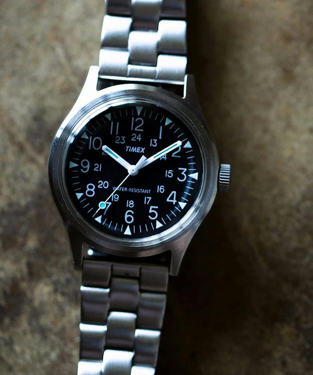 BEAMS x Timex Camper Stainless Steel Watch Collab