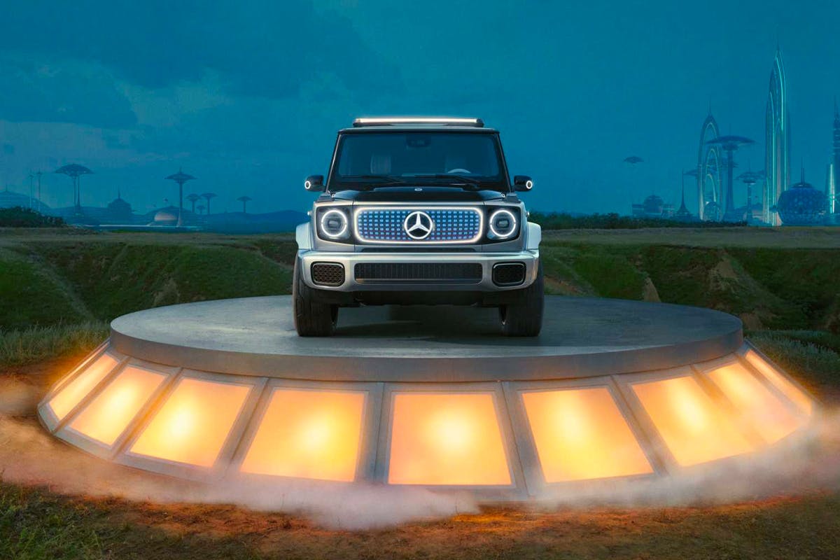 Mercedes-Benz Reveals the New Concept EQG G-Class