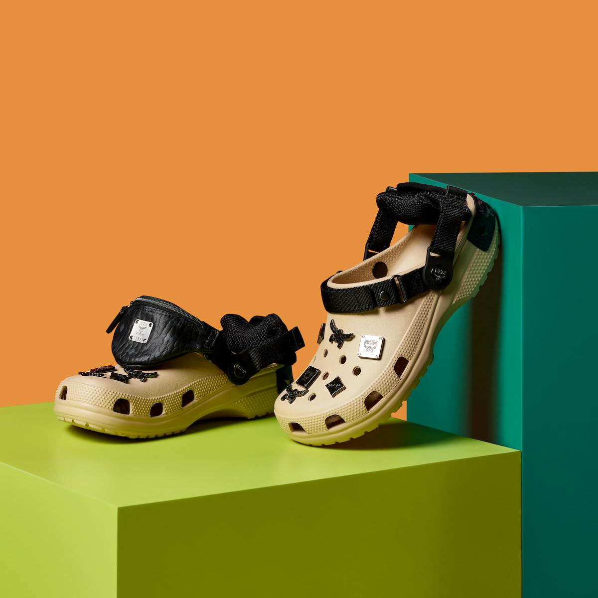 MCM x Crocs Belt Bag Clogs: Release Info, Shop Links, Price