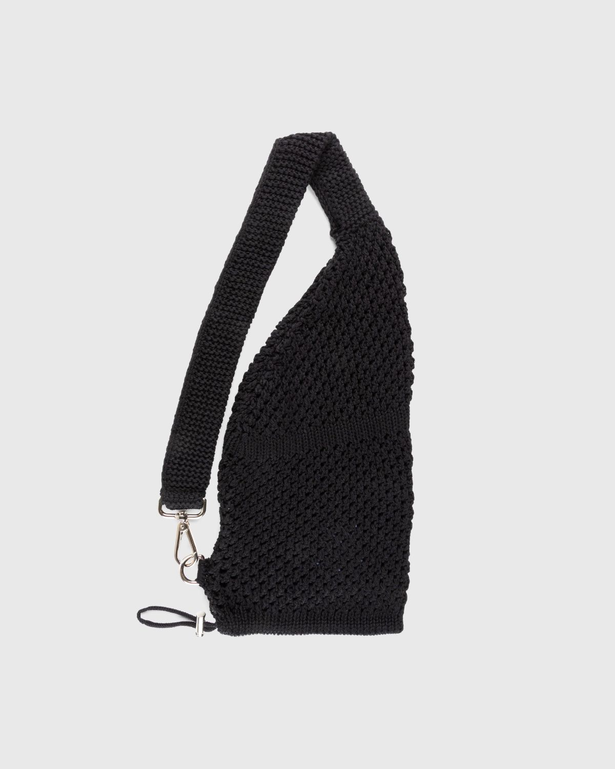 SSU – Mesh Stitch Knitted Bag Black | Highsnobiety Shop