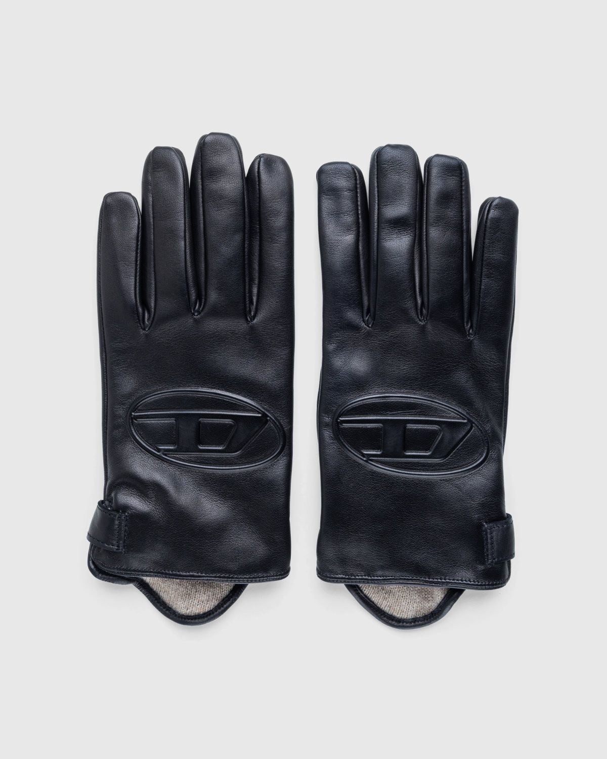 Diesel – G-Reies Leather Gloves Black | Highsnobiety Shop