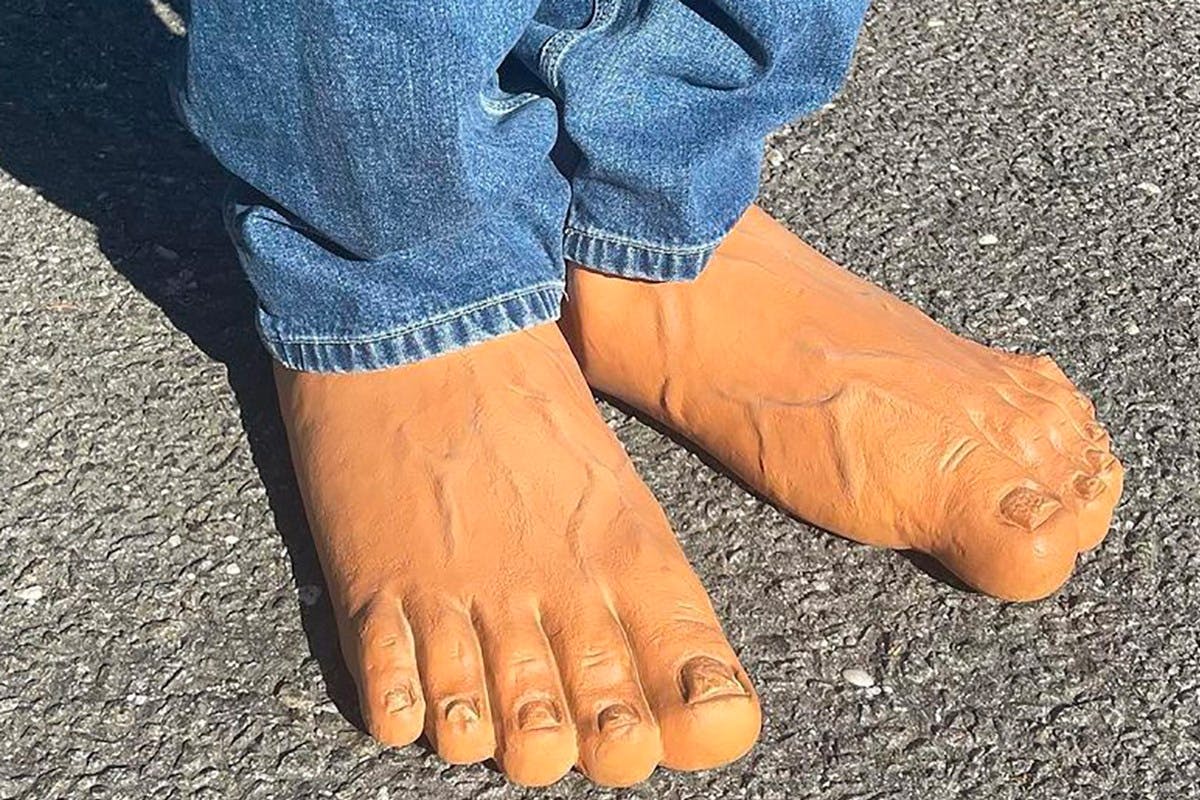 Imran Potato's Caveman Crocs are Uncomfortably Detailed