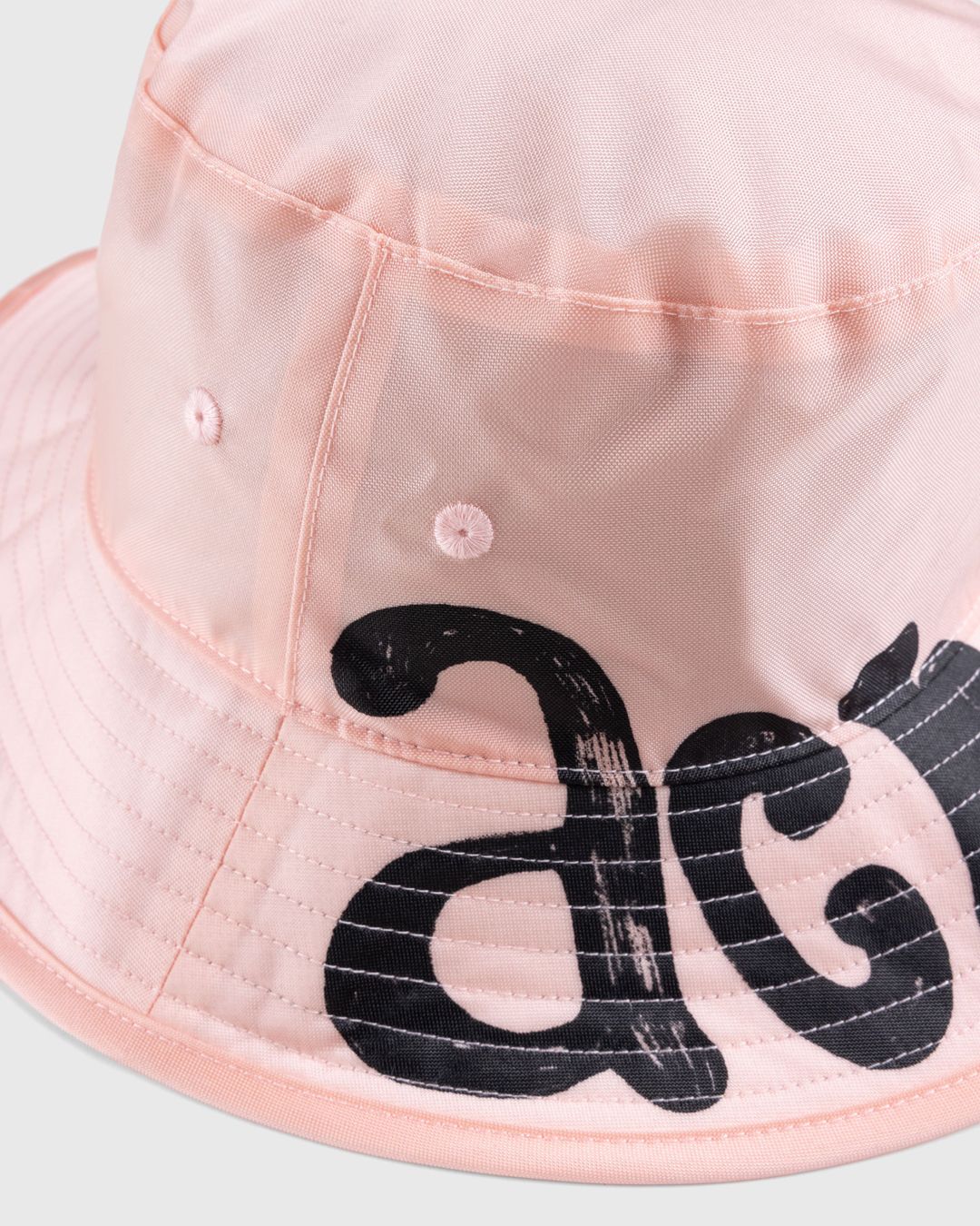 Acne Studios – Logo Bucket Hat Peach Pink | Highsnobiety Shop